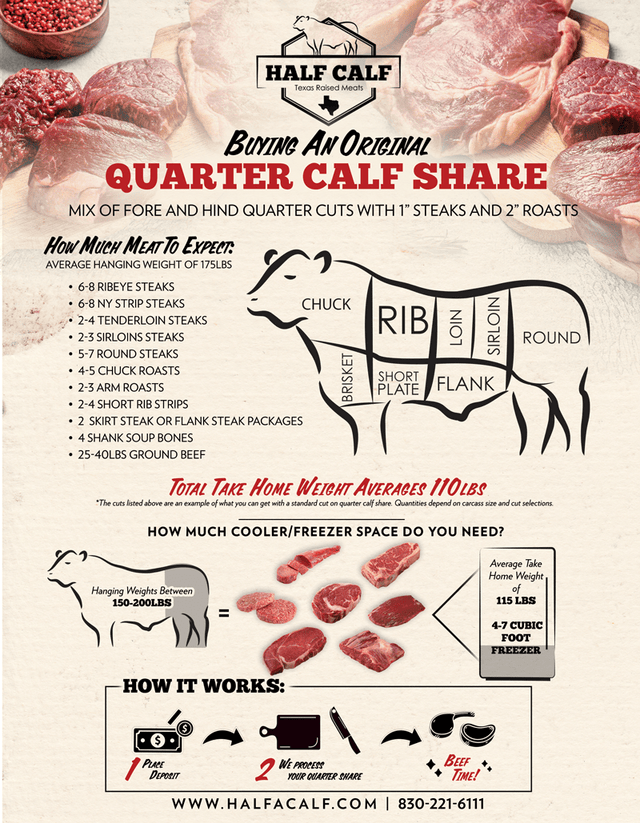 Original Quarter Calf – Half Calf