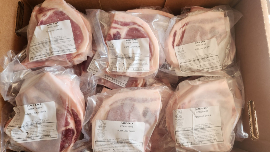 Pastured Heritage Pork – Half Calf