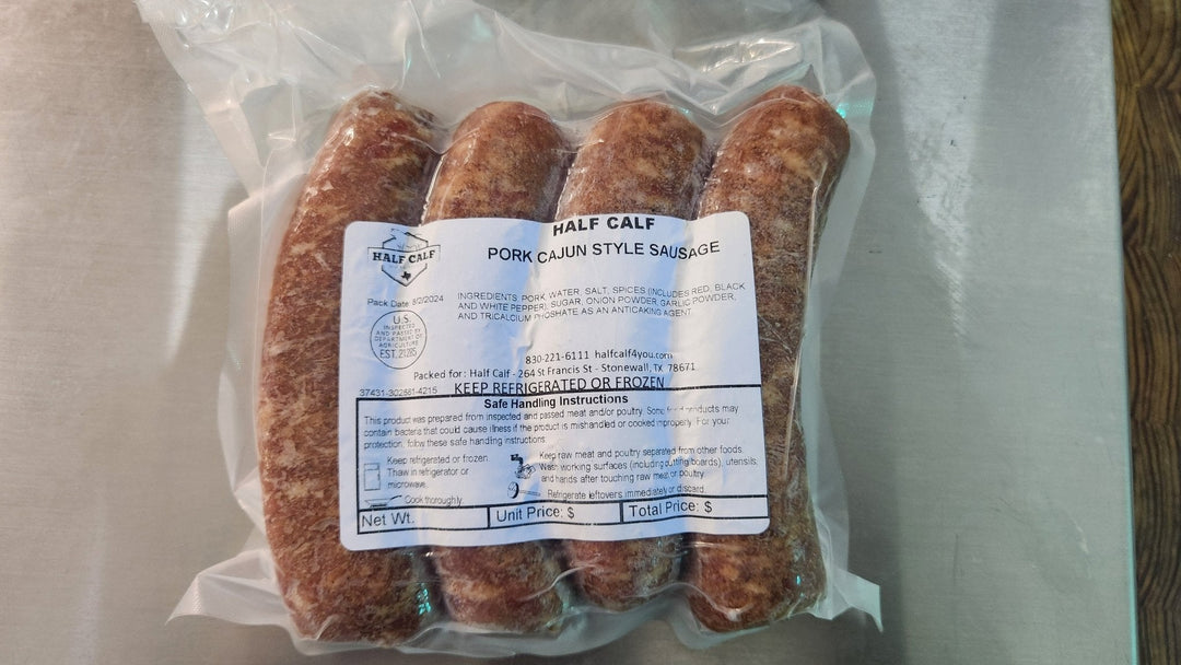 Italian Style Pork Sausage – Half Calf